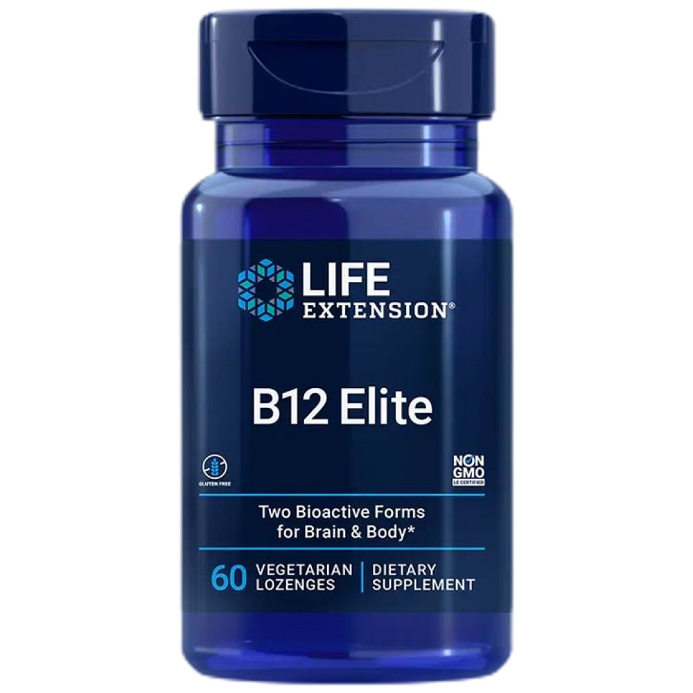 Supliment alimentar, Life Extension, B12 Elite cu metilcobalamina si ...