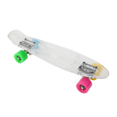 Penny Board Kondition, 25.5 inch, culoare transparent - eMAG.ro