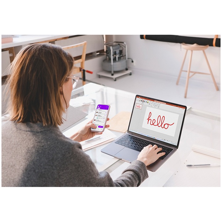 Microsoft Office Home and Business 2024, Engleza, 1 utilizator, licenta permanenta, platforma ...