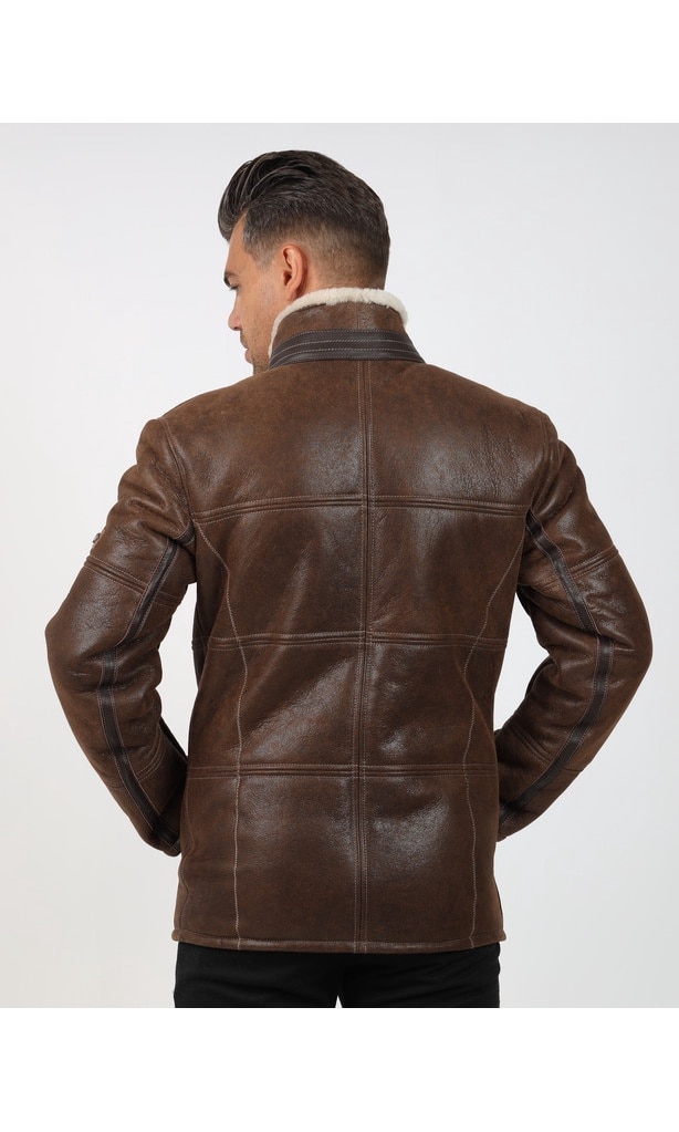 Cojoc de Barbati din Blana de Miel, Geronimo, Model Florin Tabac ...