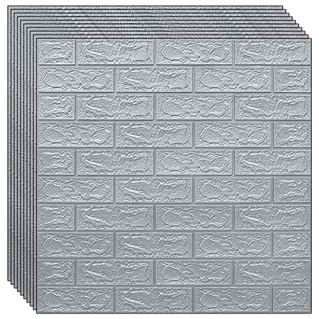 Set 10 x tapet autoadeziv 3D NEXTLY, pentru tavan/perete, design ...