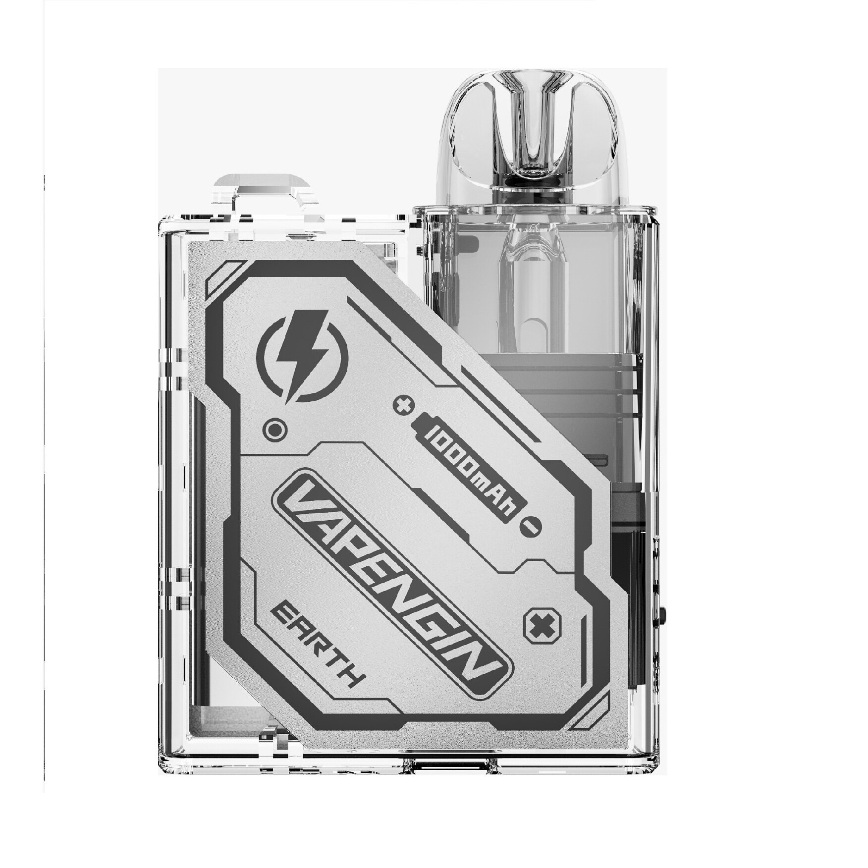 Kit Tigara Electronica Vapengin Earth mod, 1000mah, 2ml Silver - eMAG.ro