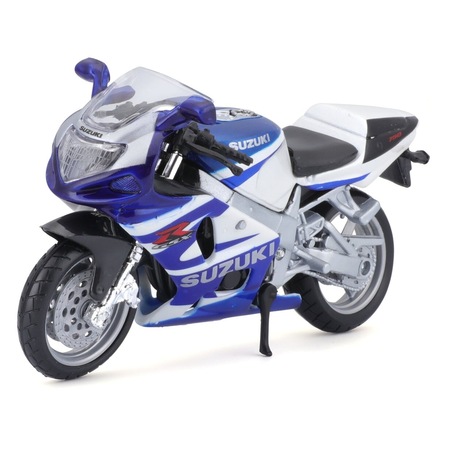 Macheta motocicleta Bburago, Scara 1:18, Suzuki GSX-R750 - eMAG.ro