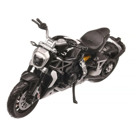 Macheta motocicleta Bburago, Scara 1:18, Ducati XDiavel S, Negru - eMAG.ro