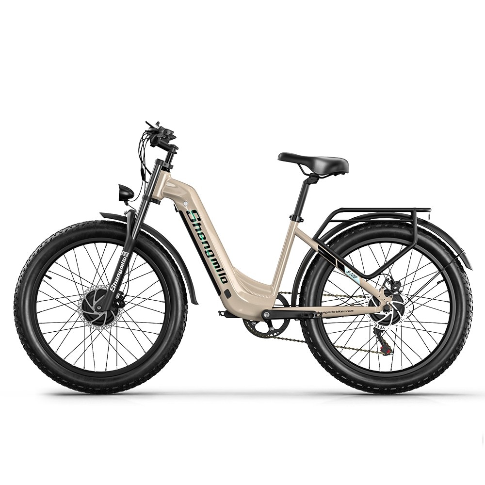 E-Bike Електрически велосипед Shengmilo S700, Fat Bike 26", 2000W ...