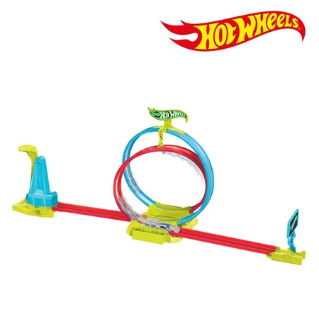 Pista Curse Hot Wheels Neon Speeders, Laser Stunt Slamway, Bucla Dubla ...