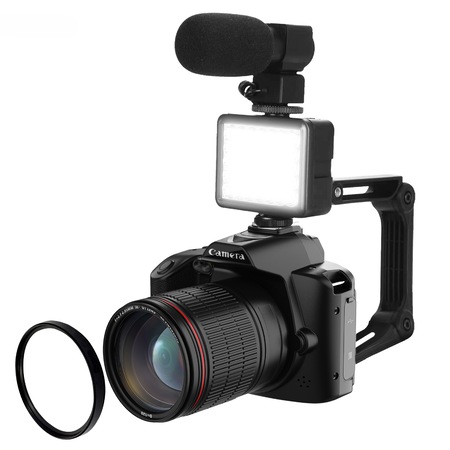 Camera digitala, 64MP, 4K HD, camere duble fata si spate, vedere pe ...