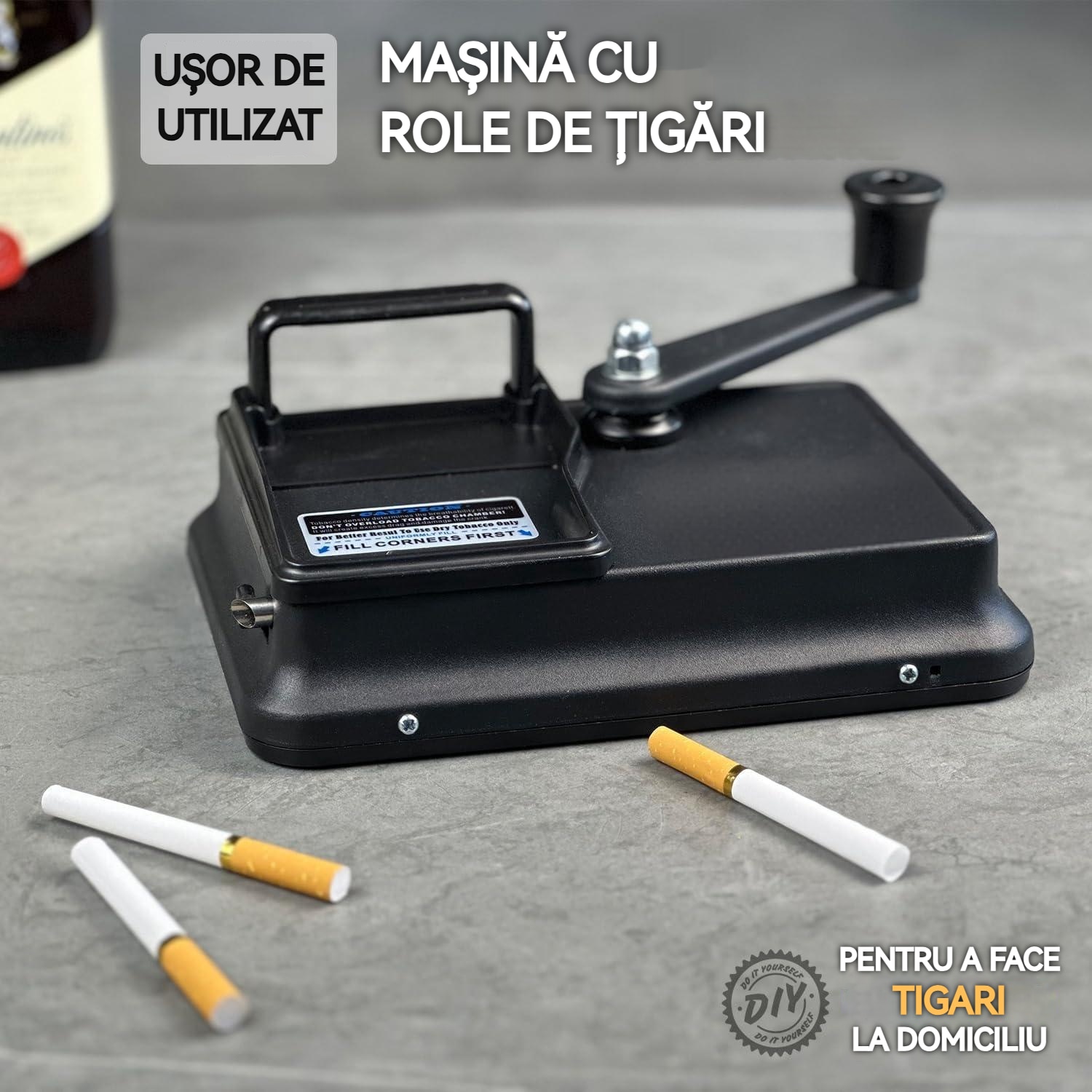 Dispozitiv manual de indesare pentru tigari Excitat®, din metal ...
