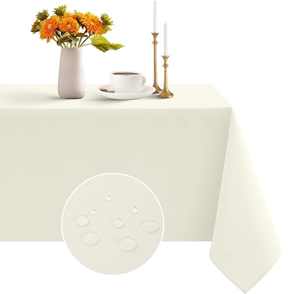 Fata de Masa Eleganta cu Aspect de In, Efect Lotus, Rezistent la Apa si ...