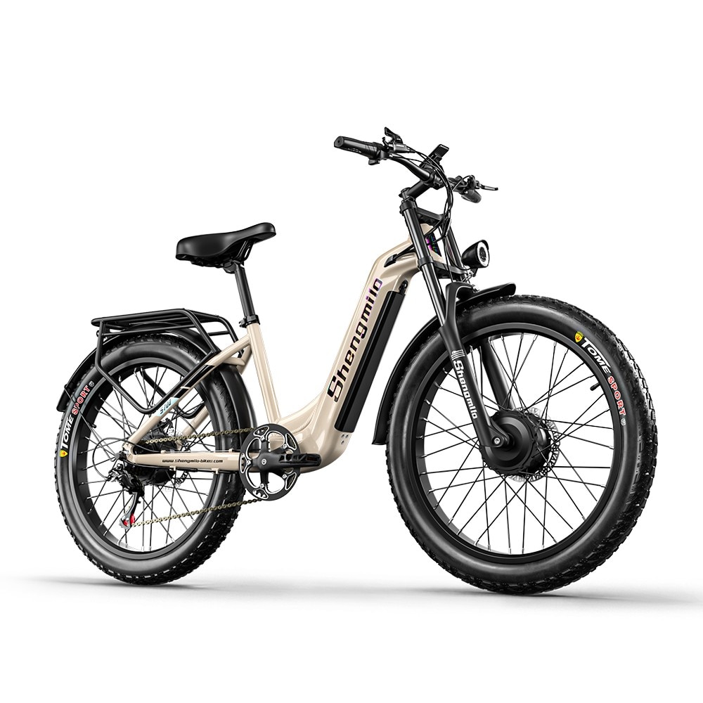 E-Bike Електрически велосипед Shengmilo S700, Fat Bike 26", 2000W ...