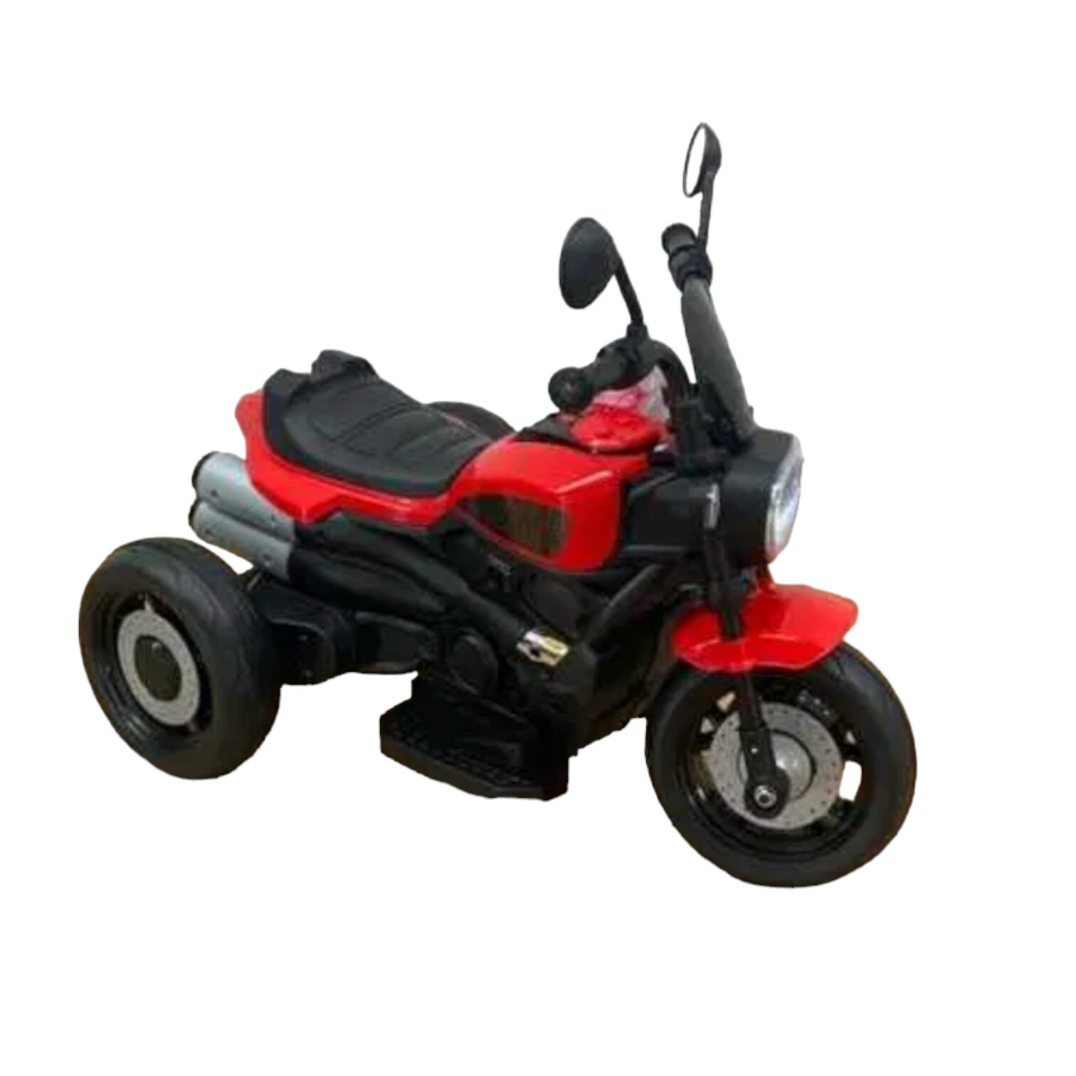 Motocicleta electrica copii 618R, acumulator 6V, 1 motor, cu sunete si ...