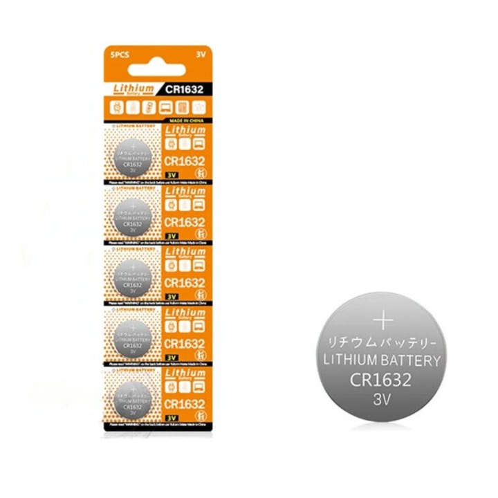 Baterie buton G.PIN CR1632, Lithium, 3V, set de 5 bucati, 16x3.2mm ...