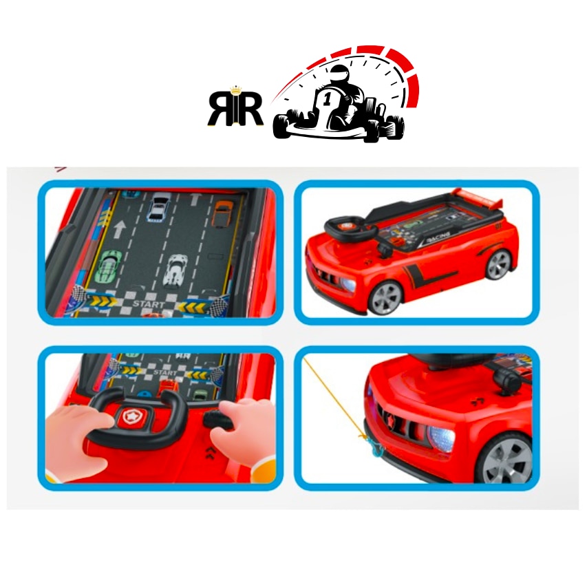 Joc interactiv Ferrari - RIR®, simulator curse de masini, cu volan ...