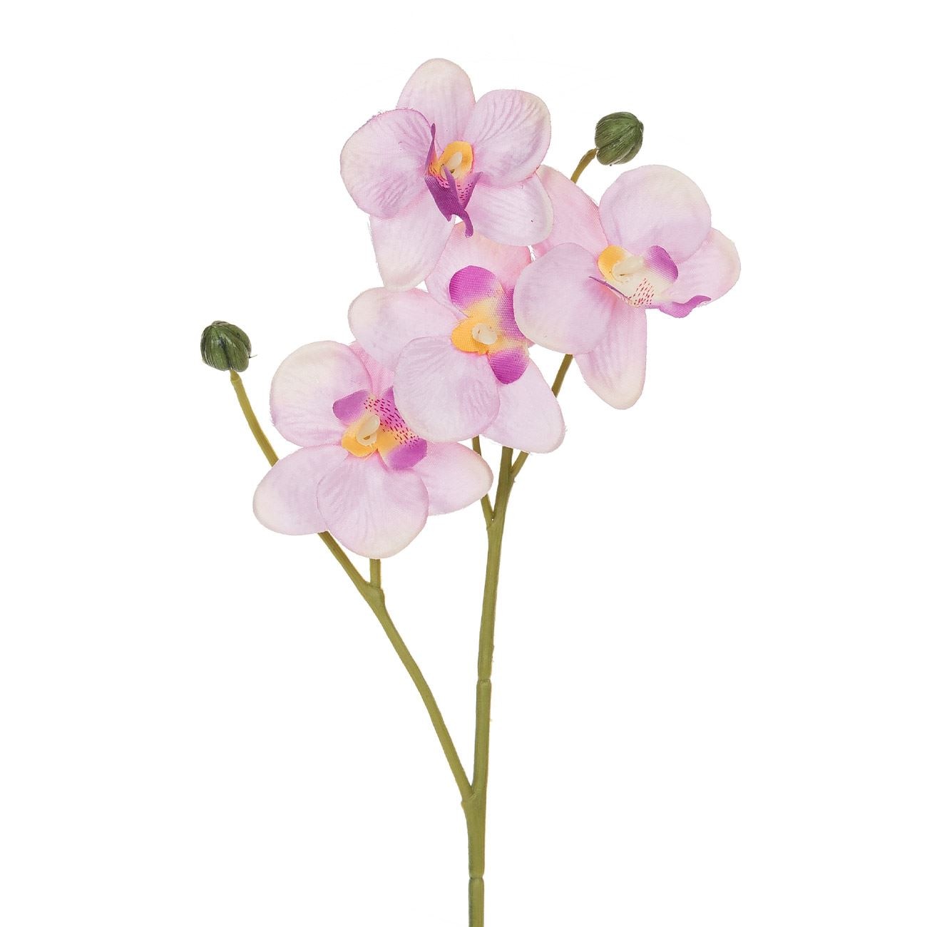 Floare Artificiala, Orhidee, Tulpina Scurta, Culoare Roz, 36 cm - eMAG.ro