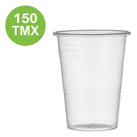 Pahare Plastic, Set 150 Bucati, Capacitate 200ml, Transparent - eMAG.ro