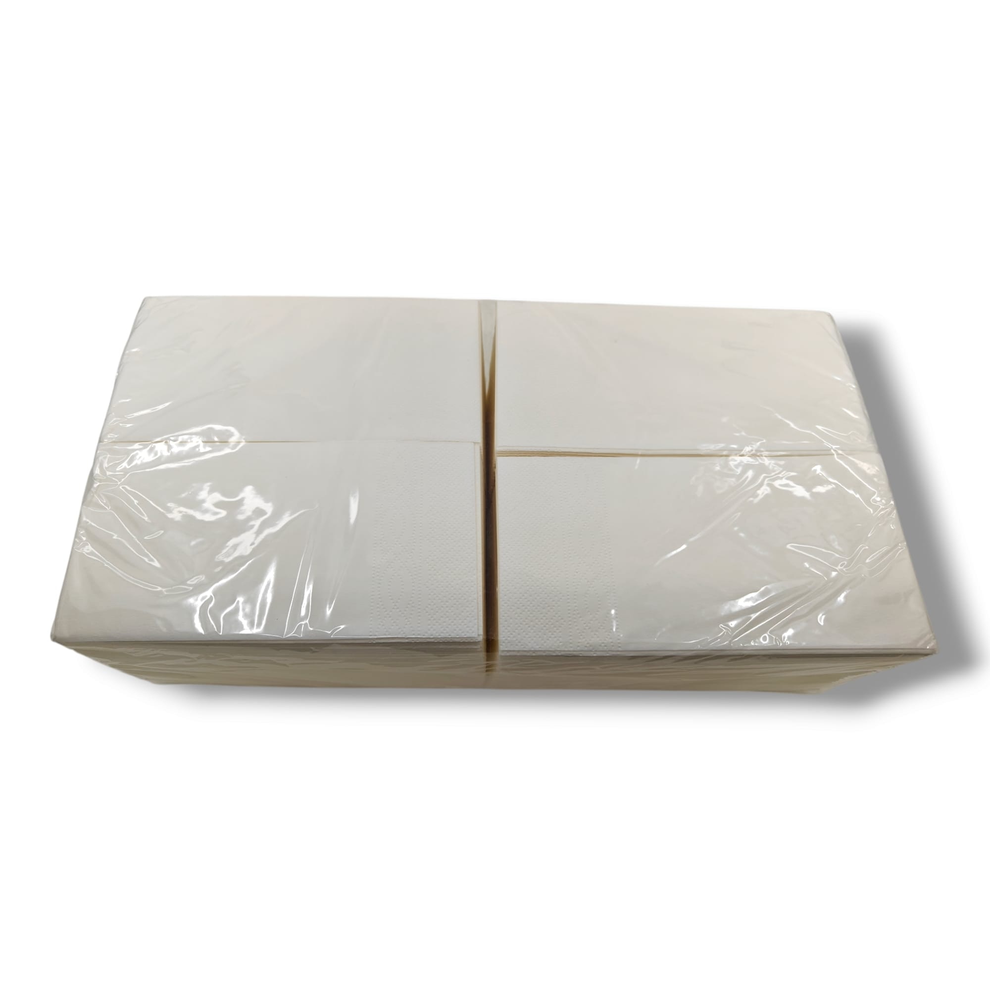 Servetele 33X33cm, 2 straturi, 200 bucati / set, eight-fold HORECA, Alb ...