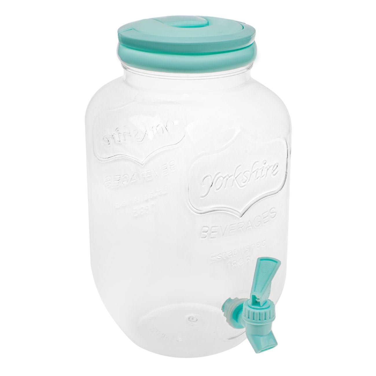 Recipient cu Robinet, Plastic, Capacitate 4.4L, Capac Verde Menta ...