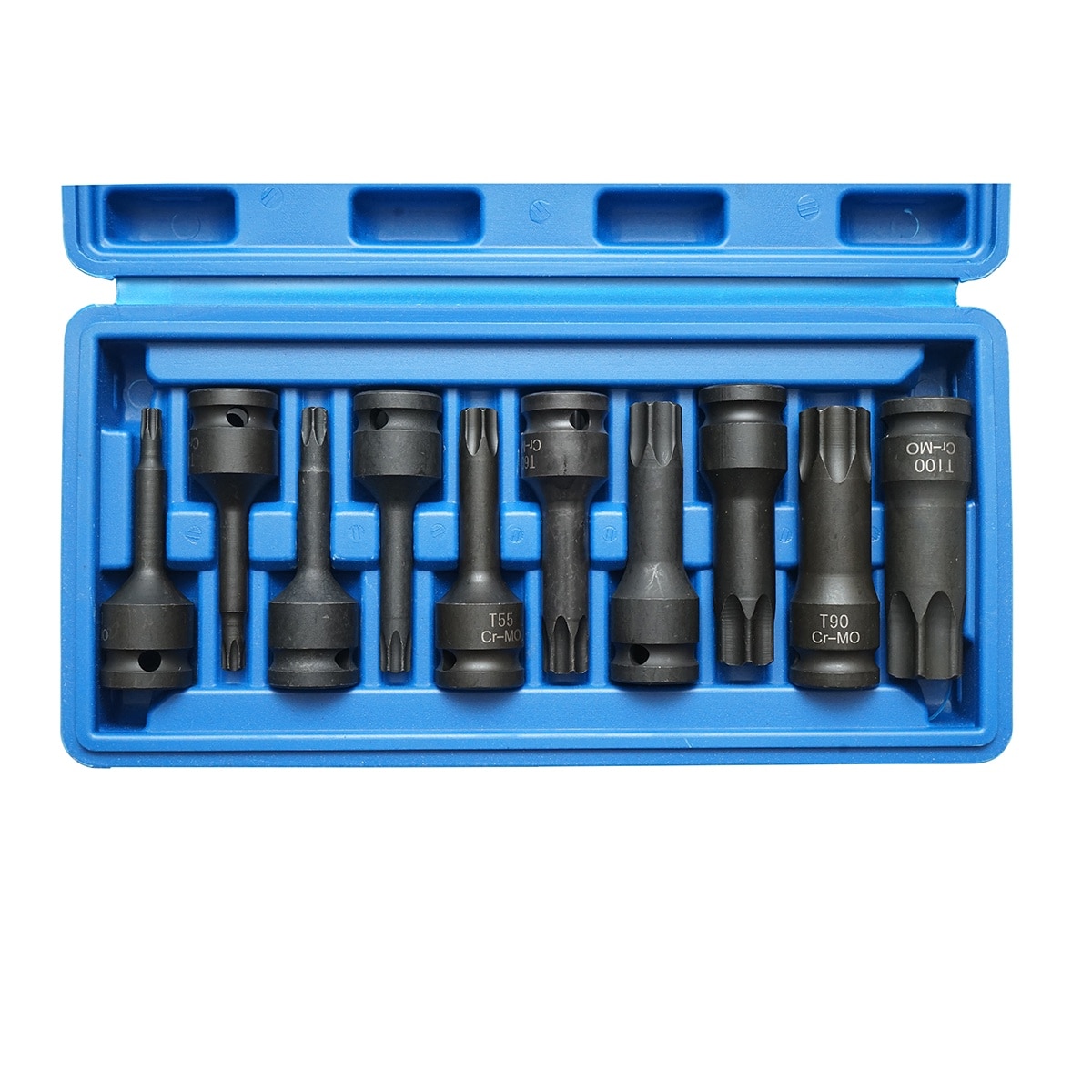 Trusa chei tubulare 1/2 de impact torx 10 piese Breckner Germany - eMAG.ro