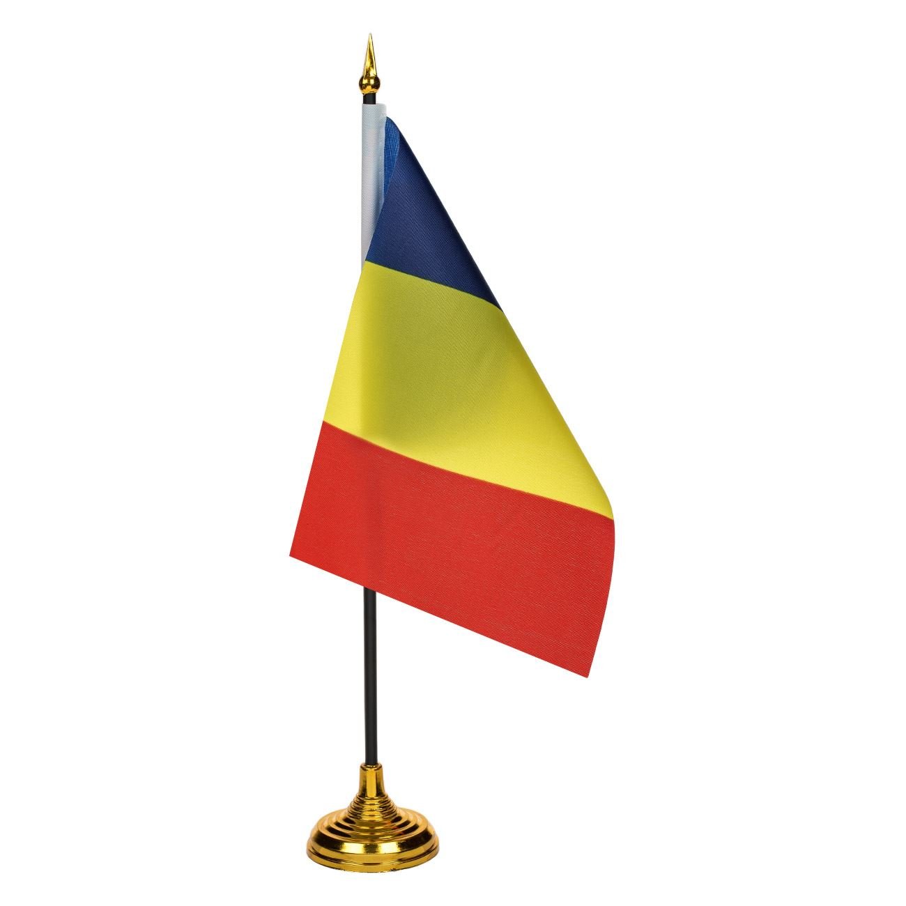 Steag Romania cu Baza 30cm, Material Rezistent, Design Vibrant, Ideal ...