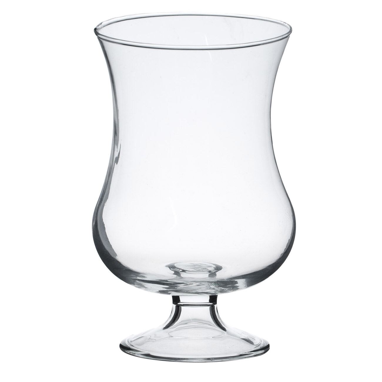 Vaza Sticla, Model Pahar Clopot, Culoare Transparent, Dimensiuni 12x19 ...