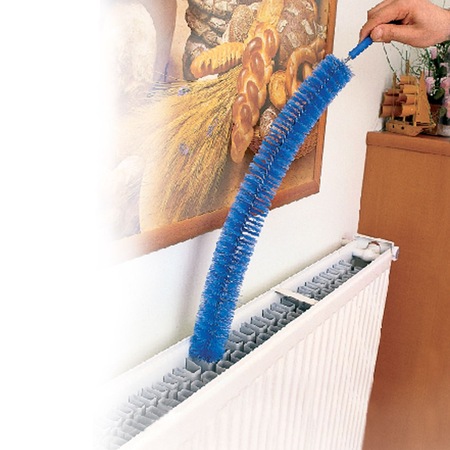 Perie Curatat Calorifer, Lungime 69cm, Albastru/Gri - eMAG.ro