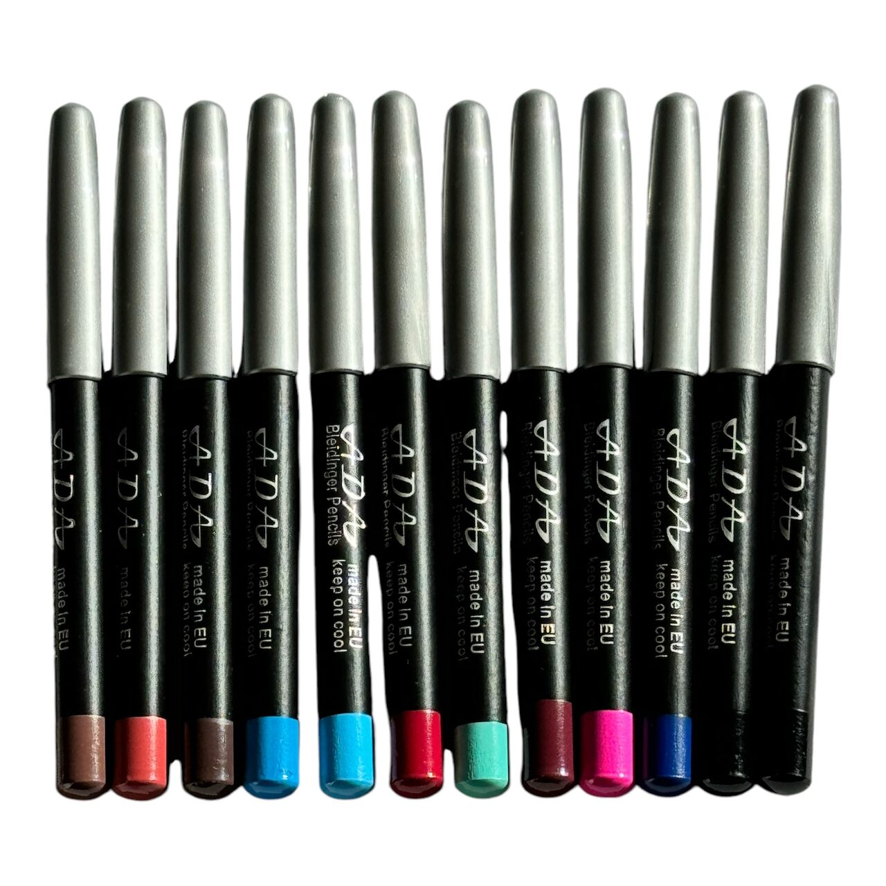 Set 12 bucati Creioane cosmetice Ada, mix D - eMAG.ro