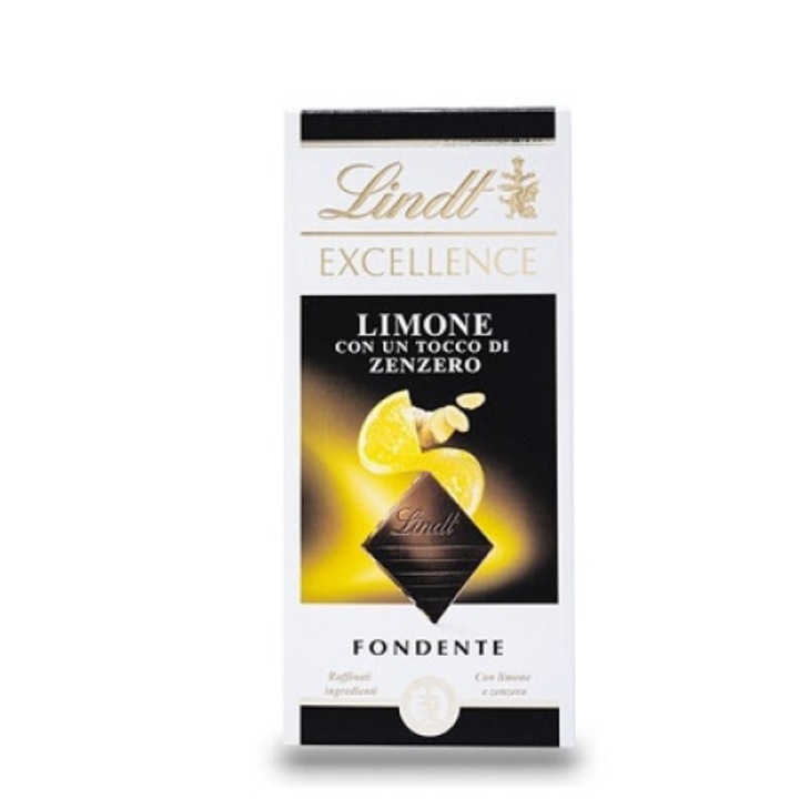 Ciocolata amaruie, Lindt, Excellence, 100g, lamaie/ghimbir - eMAG.ro