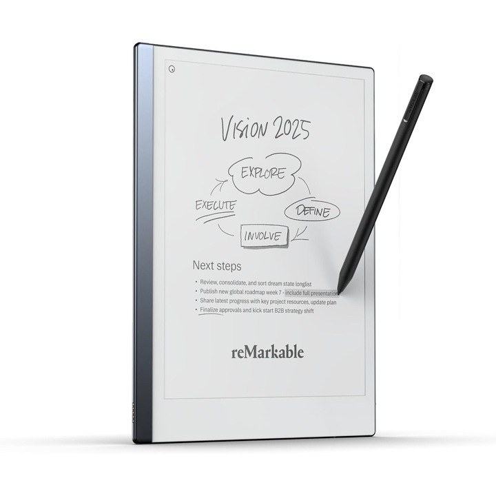 Tableta ePaper reMarkable 2 cu Marker Plus pen si Marker tips incluse ...