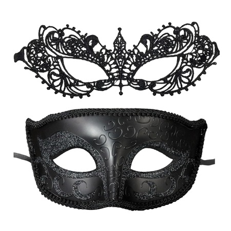 Set 2 masti carnaval, Axroad Mall, Elegant si stilat, Nu este usor de ...