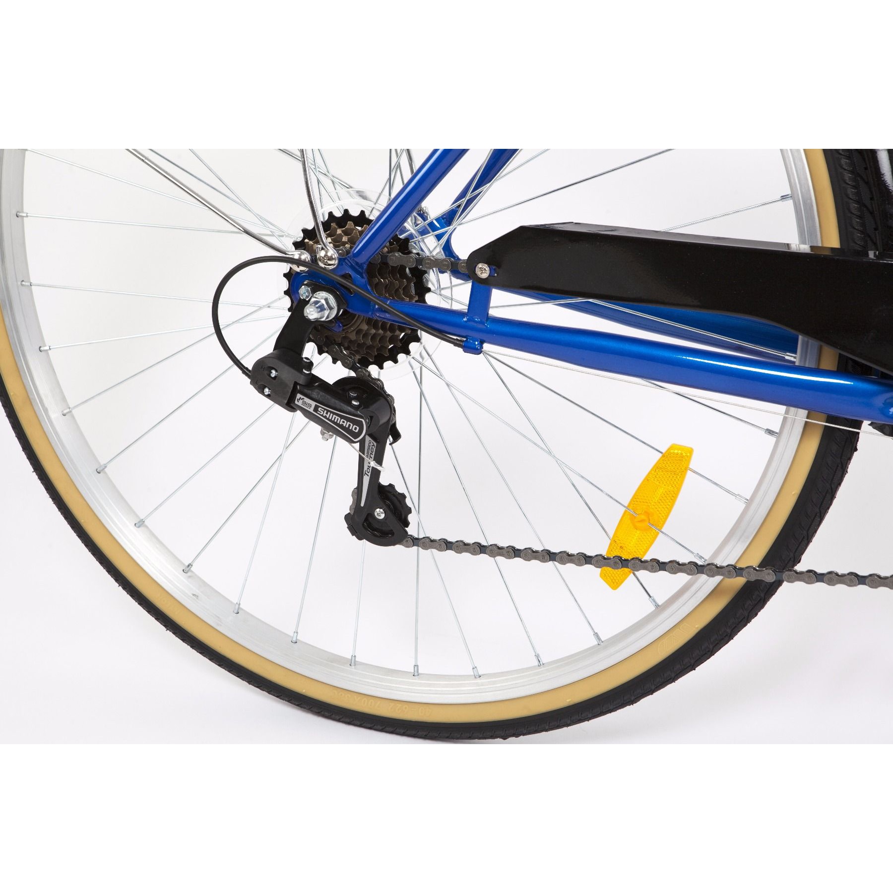 Bicicleta Pegas Popular Cadru Otel, 19" 7S, Albastru Calator - eMAG.ro