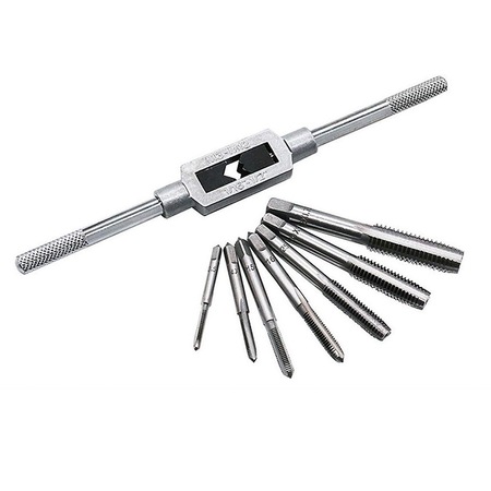 Set port cu tarozi cu filet metric, 8 buc, Yakumuz, Otel, M3 M4 M5 M6 ...
