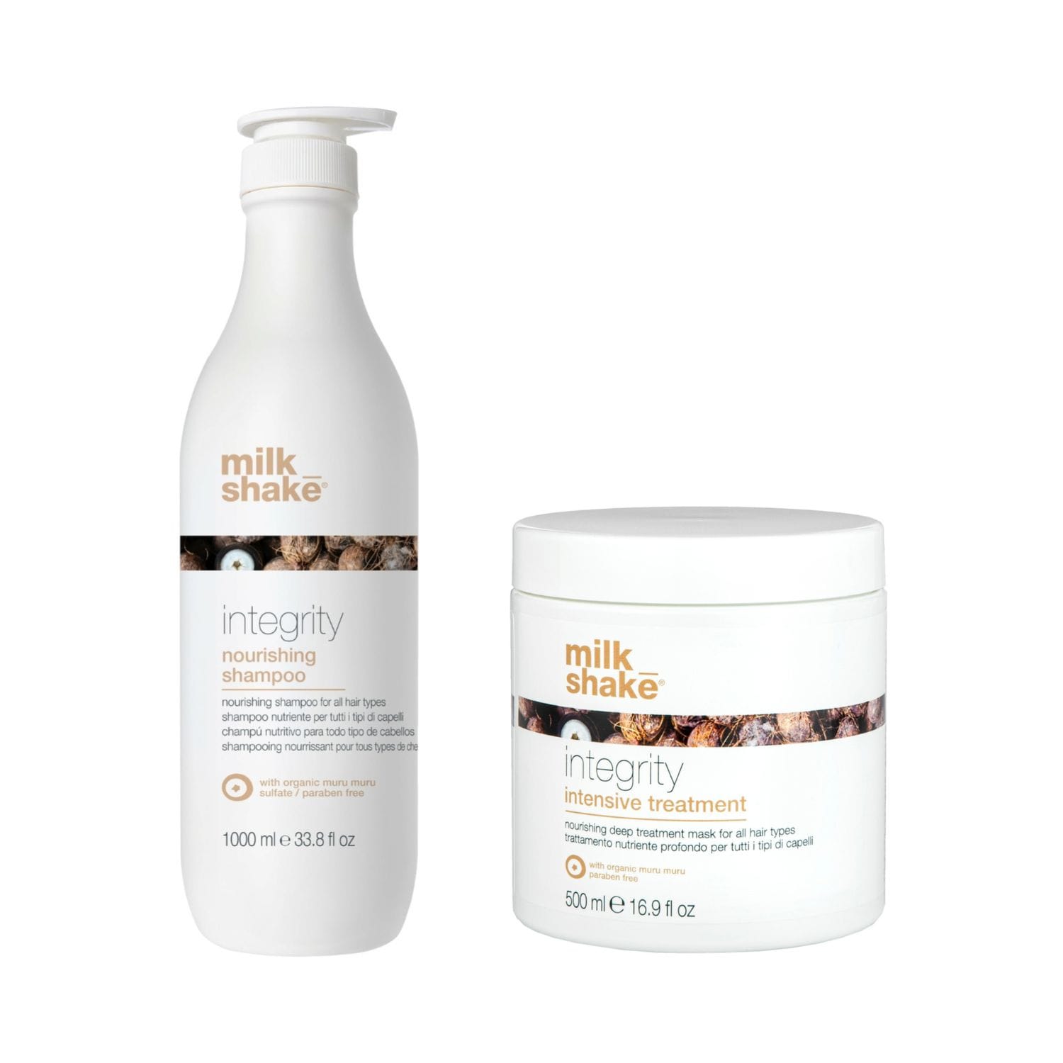 Set pentru hidratare si reparare, Milk Shake, Integrity, Sampon 1000ml ...