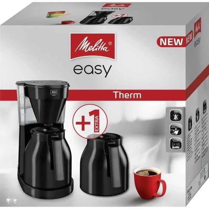 Espressor Melitta Leicht Therm II + 2. Krug, set - eMAG.ro