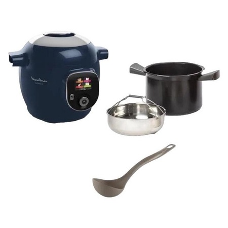 Multicooker, Moulinex, 6L, 150 retete integrate, aplicatie speciala ...