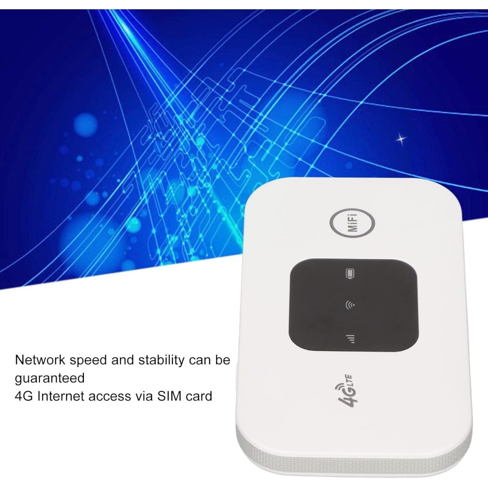 Dispozitiv hotspot mobil 4G LTE Router portabil de calatorie SIM Router ...