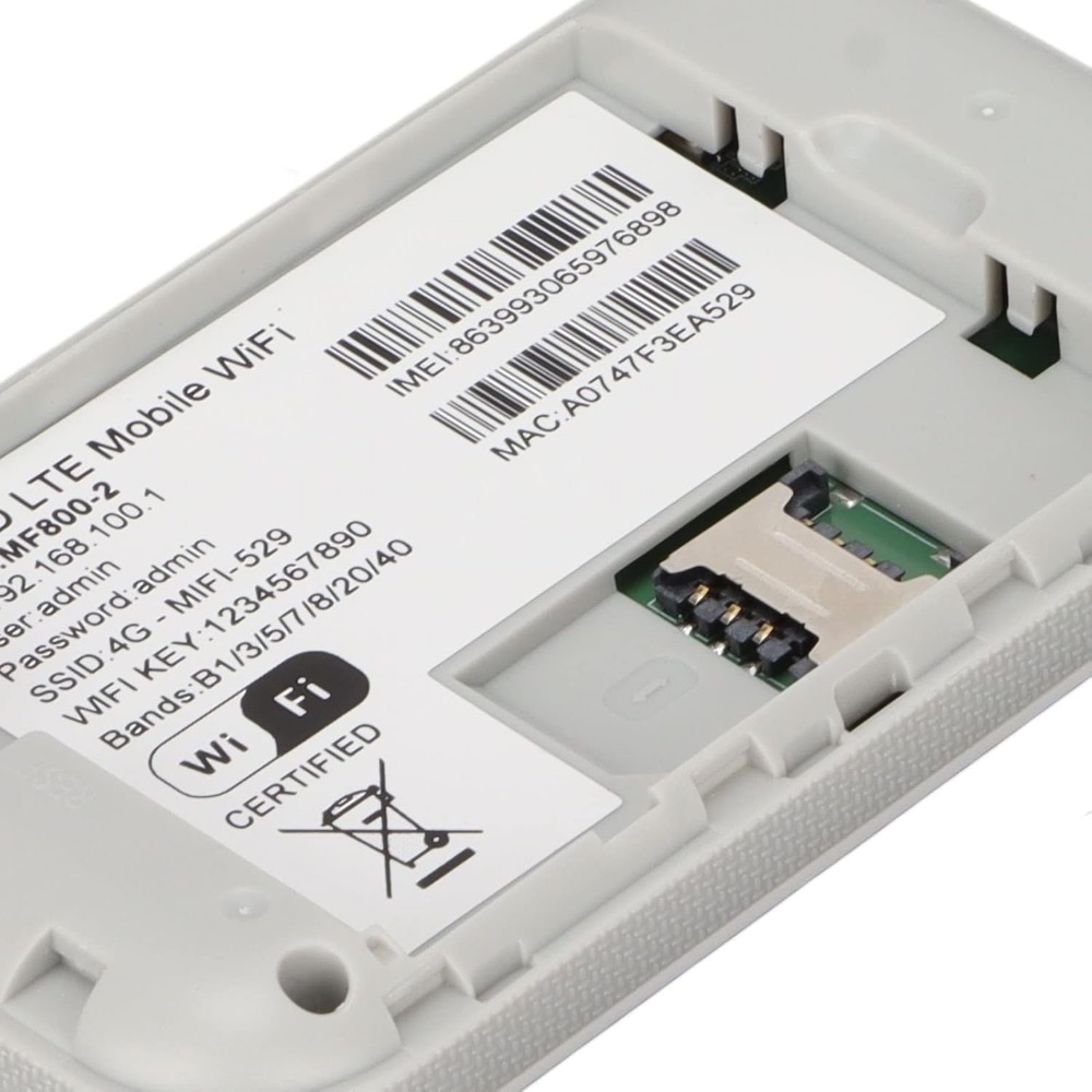 Dispozitiv hotspot mobil 4G LTE Router portabil de calatorie SIM Router ...
