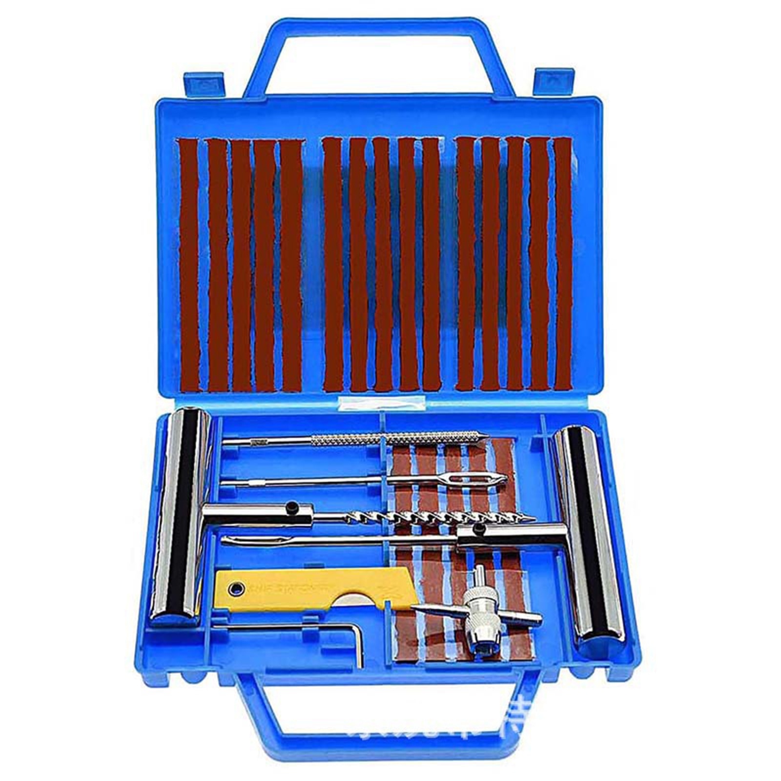 Kit Vulcanizare pentru Reparatie Pana Anvelope, Axroad Mall, Cu 20 buc ...