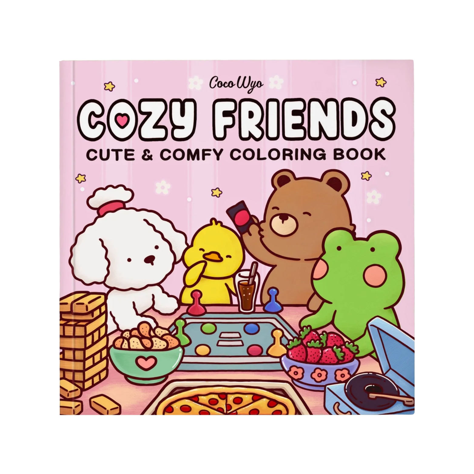 Carte de Colorat, Cozy Friends, Coperta Cartonata, Desene Animale ...