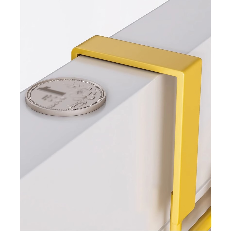 Cuier pentru usa, cu 7 agatatori, 21.5x41cm, forma inimii, alb, 0164 ...