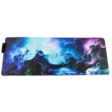 Mousepad de gaming VarioShop® cu iluminare LED, Confectionat din ...