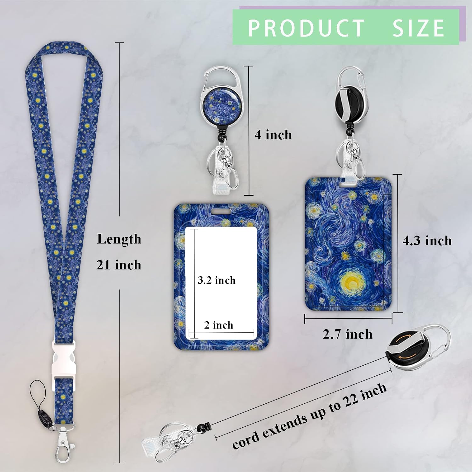 Set 2 ecuson de identitate, model de cer instelat, usor de atasat si ...