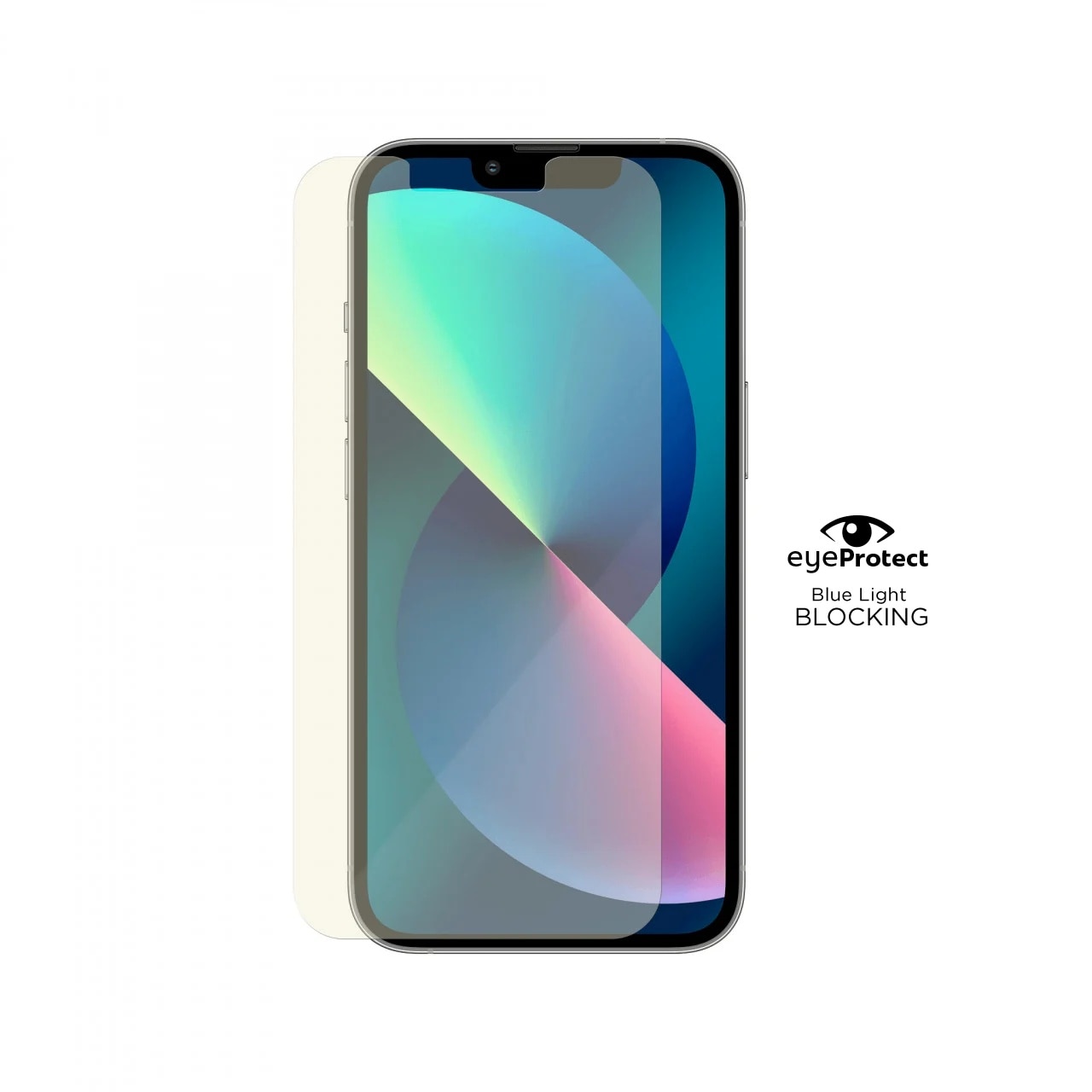 Folie pentru iPhone 13 mini, Eye Protector 2nd Gen, Blue Light Blocking ...