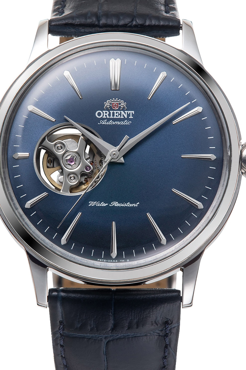 ORIENT, Ceas mecanic Classic Bambino, Argintiu, Bleumarin, Albastru ...