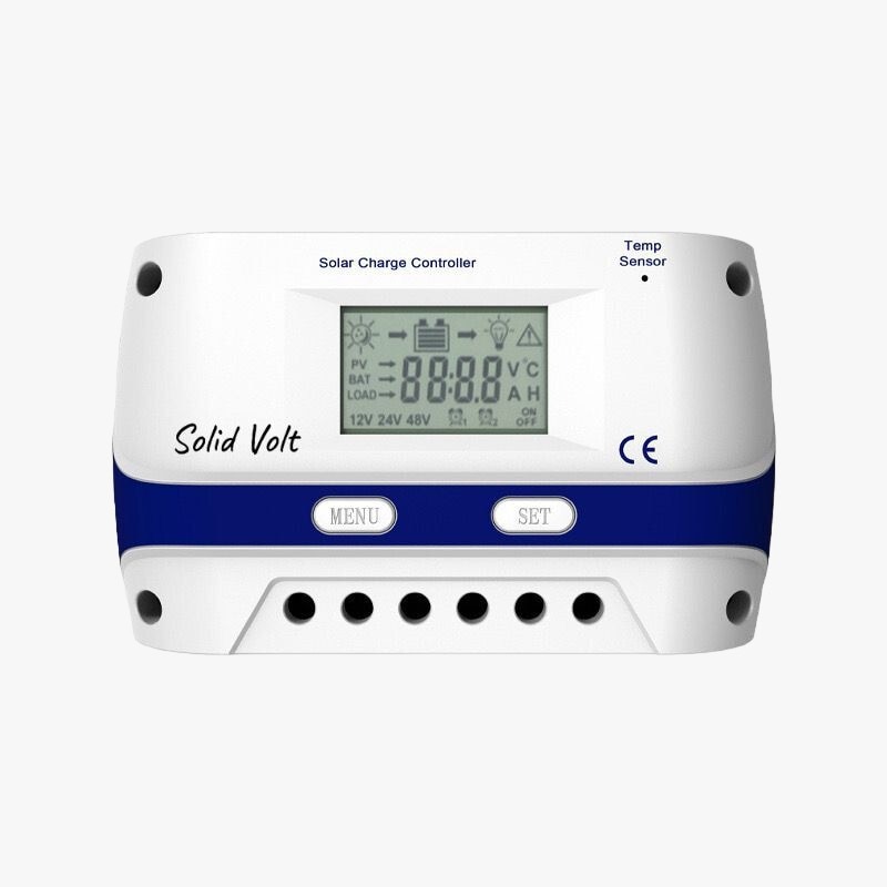 Controller/regulator tensiune PWM 30A 12V/24V panouri solare kit ...