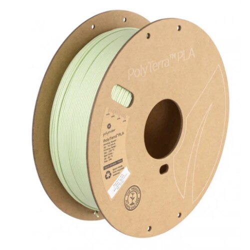 Filament PLA PolyTerra 1.75mm Mint 1kg - eMAG.ro