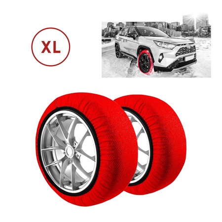 Lanturi auto textile pentru zapada, huse antiderapante, material 3D ...