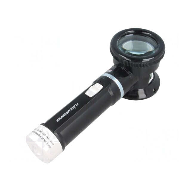 Lupa manuala cu LED si marire x5, lentila Ø50mm - eMAG.ro