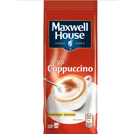 Cappuccino Maxwell House typ Cappuccino 400 g - eMAG.ro