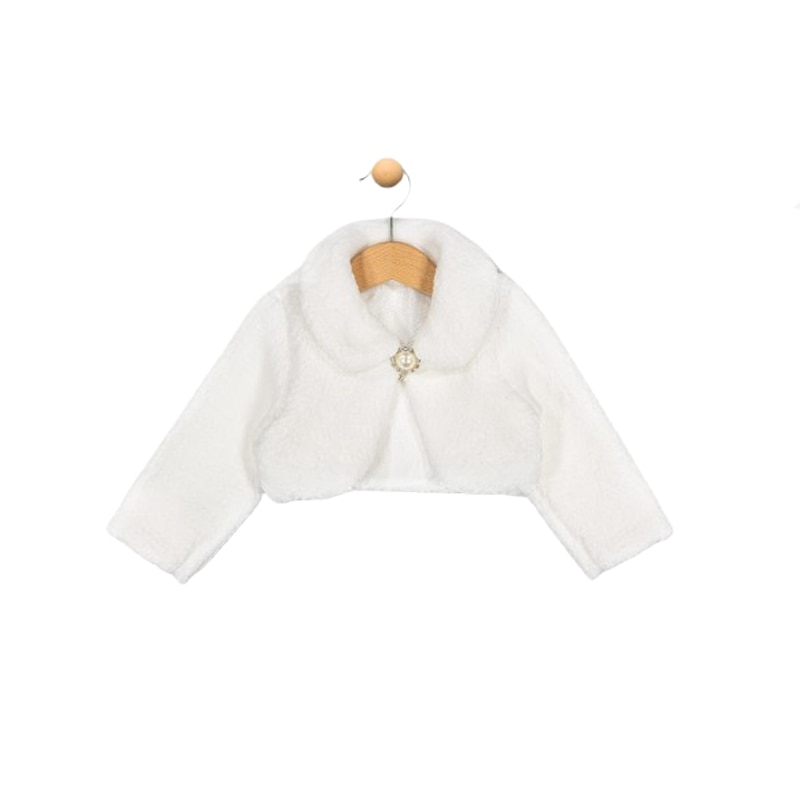 Bolero pentru fete Mini Junior BLO-MJ7, Alb 110 CM - eMAG.ro