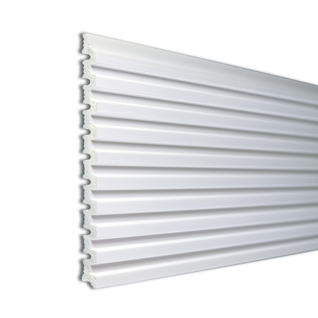 Riflaj decorativ de perete din polimer dur, D 415-301, 290 x 20 x 1 cm ...